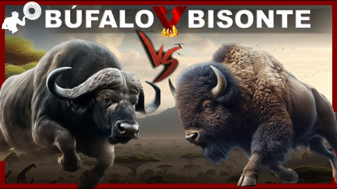 Diferencias entre búfalo y bisonte - Arjal