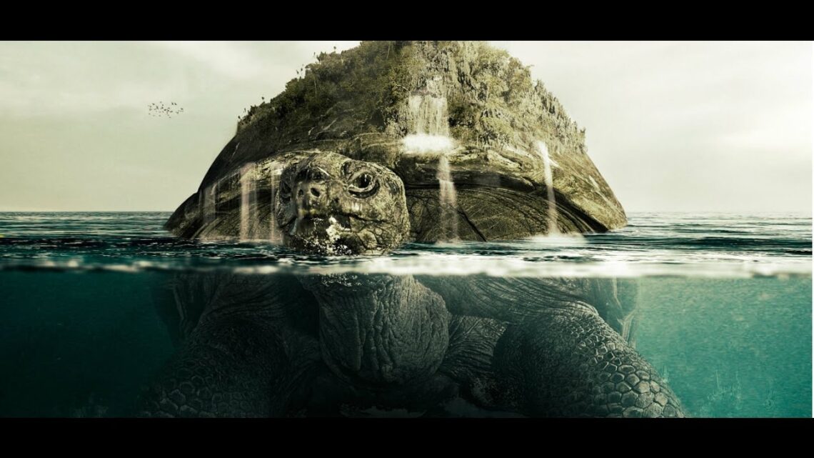 La Tierra sostenida por elefantes y tortugas - Arjal